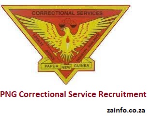 PNG Correctional Service Recruitment Application Form 2024-2025 - ZA INFO