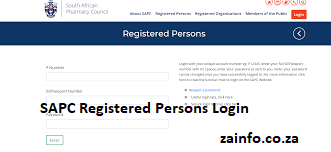 SAPC Registered Persons Login - Top Information Portal