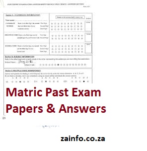 Matric Past Exam Papers & Answers -Download PDF - Top Information Portal