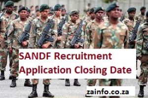 SANDF Recruitment Application Closing Date 2023-2024 - Top Information ...