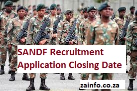 SANDF Recruitment Application Closing Date 2023-2024 - Top Information ...