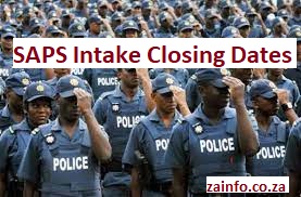 SAPS Intake Closing Dates 2026-2027 - ZA INFO