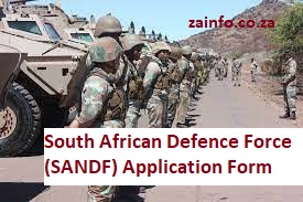 South African Defence Force (SANDF) Application Form 2023-2024 - ZA INFO