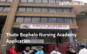 Thuto Bophelo Nursing Academy Late Application 2025-2026 - ZA INFO