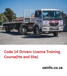 Code 14 Drivers Licence Training Courses - PDf Download - South Africa ...