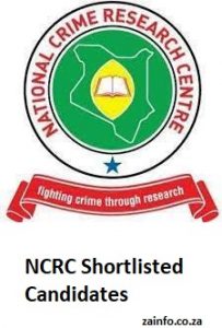 NCRC Shortlisted Candidates 2025-2026 | Application Form, Dates ...