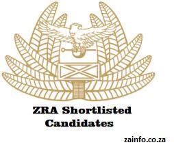 ZRA Shortlisted Candidates 2025-2026 | Application Form, Dates ...