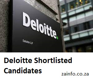 Deloitte Shortlisted Candidates 2025-2026 | Application Form, Dates ...