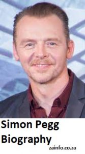 Simon Pegg Biography - Profile, Age, Net Worth & Full Details - ZA INFO